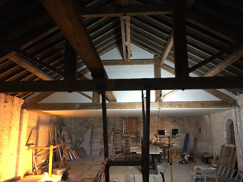 OWL & BAT LOFT NEARS COMPLETION – Shrewsbury & Newport Canals Trust